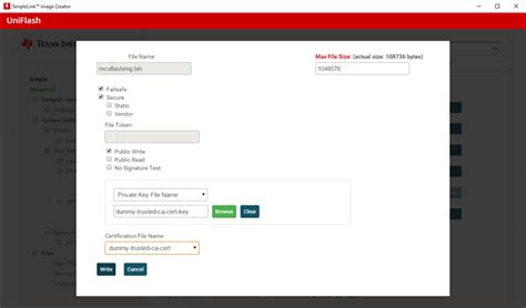 Cc3220sf Launchxl How To Create An Ota Image With Uniflash Cli Wi Fi Forum Wi Fi Ti E2e