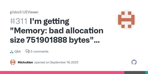 Im Getting Memory Bad Allocation Size 751901888 Bytes While Trying