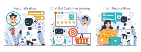 Chat Bot Set Ai Powered Customer Service Online Consultation With