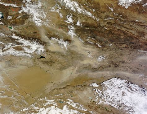 Dust Storms In Northwest China