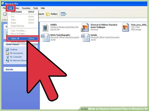 How To Restore Deleted Files In Windows XP Steps