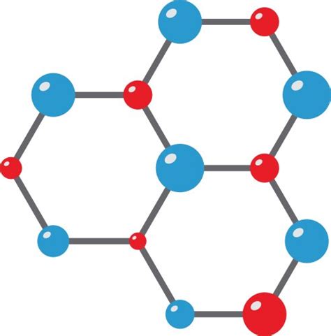 Abstract Molecular Connection Royalty Free Vector Image