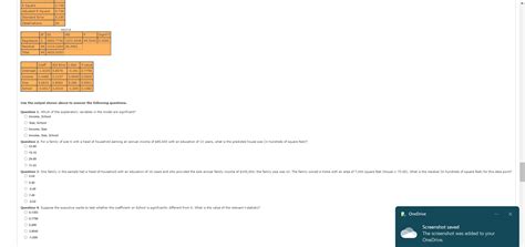 Solved Use The Output Shown Above To Answer The Following