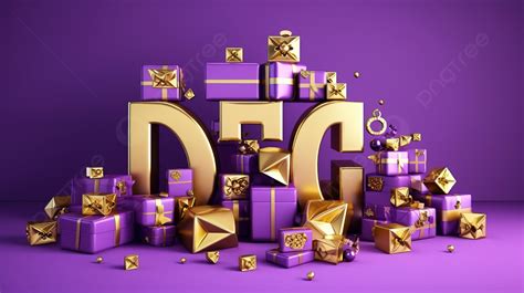 호화로운 보라색 배경 3d 그림에 황금 글자가 있는 반짝이는 메가 세일 다이아몬드 장식 선물 상자 금 활 선물 상자 검은 활 배경 일러스트 및 사진 무료 다운로드