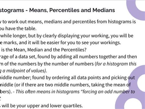 Histogram Recap Lesson Gcse Maths 9 1 Teaching Resources