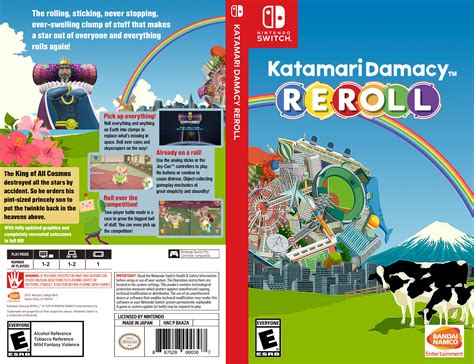 Fulfilling Request Katamari Damacy Reroll Alternate Custom Cover R