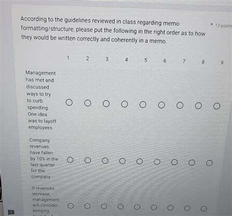 According To The Guidelines Reviewed In Class