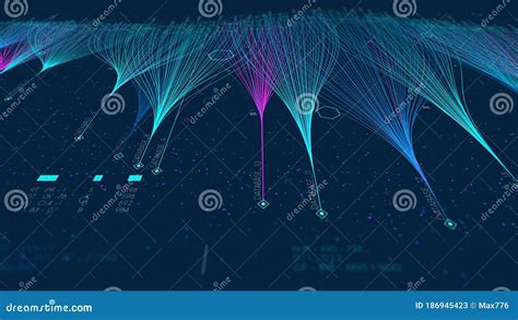 Data Computing Line Icons Collection Analytics Big Data Clustering Dashboards Databases