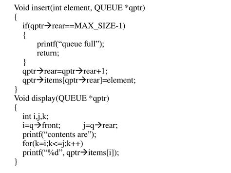 PPT Queues Queue Is A First In First Out Data Structure PowerPoint