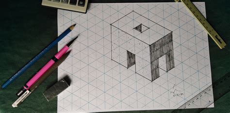 Isometric Grid Printable Template Isometric Printable Grid Drawing Grid Printable Drawing