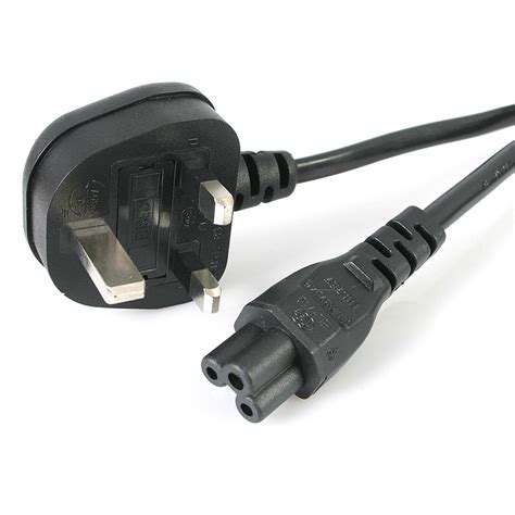 StarTech 2m 3 Slot Power Cord For Laptop Amazon Co Uk Electronics
