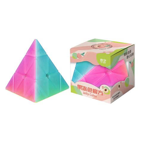 Qiyi Qiming S2 Pyraminx Jelly Speed Cube Uk