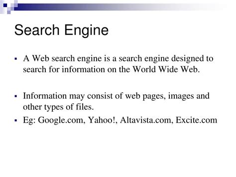 Ppt Search Engine Powerpoint Presentation Free Download Id1076555
