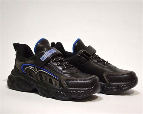 Купить Кроссовки для мальчиков подростков, ТОМ.М, strates, черный, 33 ...