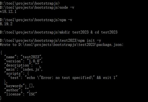 Bootstrapjs开发环境搭建bootstrap Nodejs Csdn博客