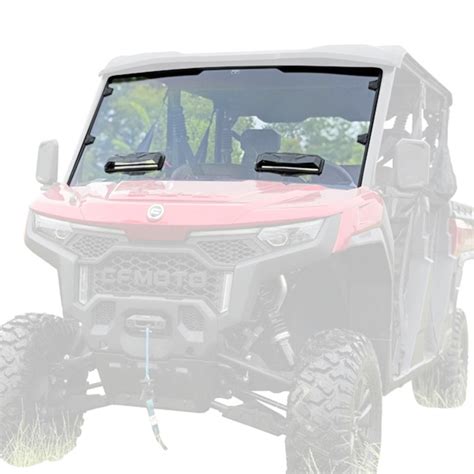 Seizmik 25 Cfmoto Uforce U10 Pro Toolless Versa Vent Scratch Resistan
