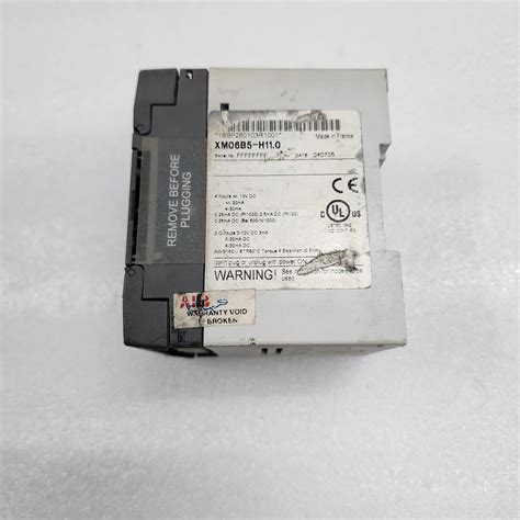 ABB XM B H ADVANT OCS ANALOG INPUT OUTPUT EXTENSION MODULE