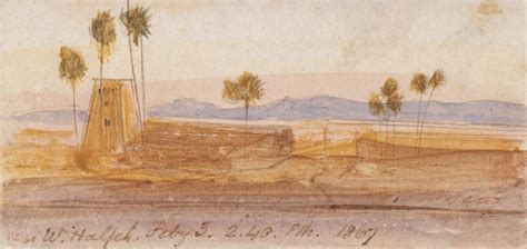 Near Wady Halfeh By Edward Lear Buy Fine Art Print