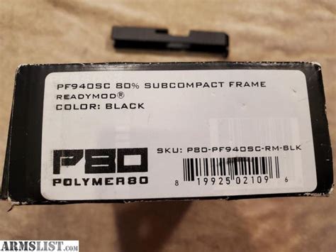 ARMSLIST For Sale Glock 26 Complete P80 Build Kit