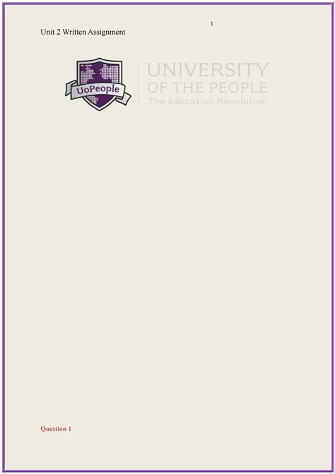 biol 1121 written assignment unit 2 unit 2 written assignment question 1 unit 2 written