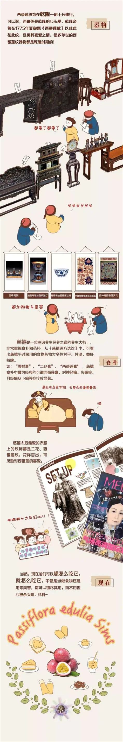 红木家具传统纹饰西番莲纹 醉木苑红木家具