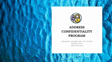 Arizonas Address Confidentiality Program Youtube