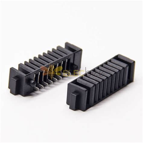 Elecbee Battery Connector Laptop Socket Pin Ph Female Straight Through Hole For Panel Mount