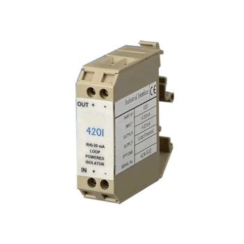 Loop Powered 4 20mA To Current Volts Isolator 420i 420V