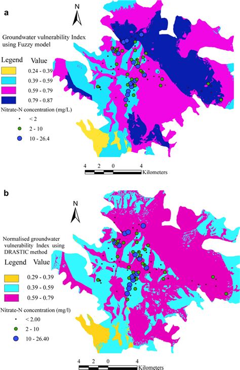 A Groundwater Contamination Potential Map Based On Vulnerability