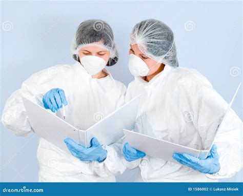 Lab Girls 03 Stock Photo Image Of Pharmacist Manufacturing 1586002