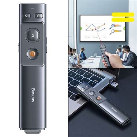 Generic Wireless Presenter Usbtype C Presentation Clicker Lasers