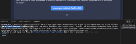 Automated Installer Opens Two Terminals Issue 536 Getappmap Vscode