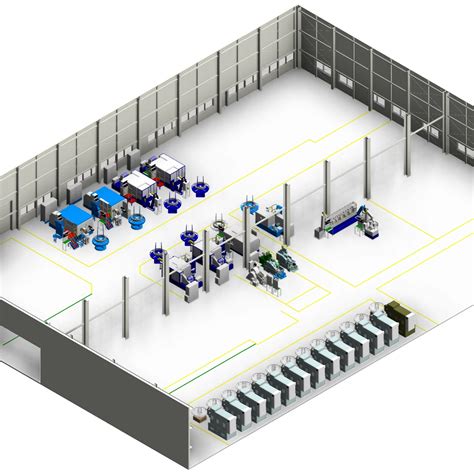 공장내부 3d모델링 3d 공간 모델링 포트폴리오 크몽