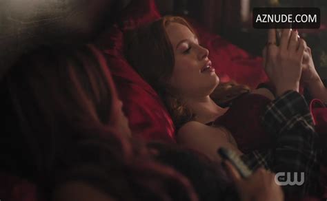 Madelaine Petsch Vanessa Morgan Lesbian Scene In Riverdale Aznude