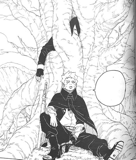 Sasuke Sealed Inside A Tree 😭😭😭 Uzumaki Boruto Naruto And Sasuke
