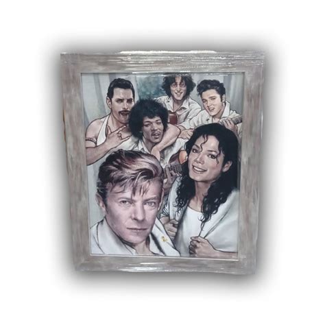 Картина с Фреди Меркюри 50х64 см Картини и портрети за подарък