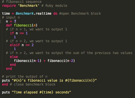 Fibonacci Algorithm In Ruby — Matt Morgante