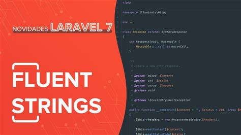 Laravel Fluent Strings Strings Que Fluem YouTube