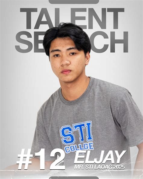 Sti A Strong Athlete With A Sharp Mind Eljay Is A First Year Bscs