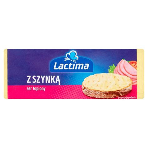 Lactima Ser Topiony Z Szynką 100 G Torimpex Toruń