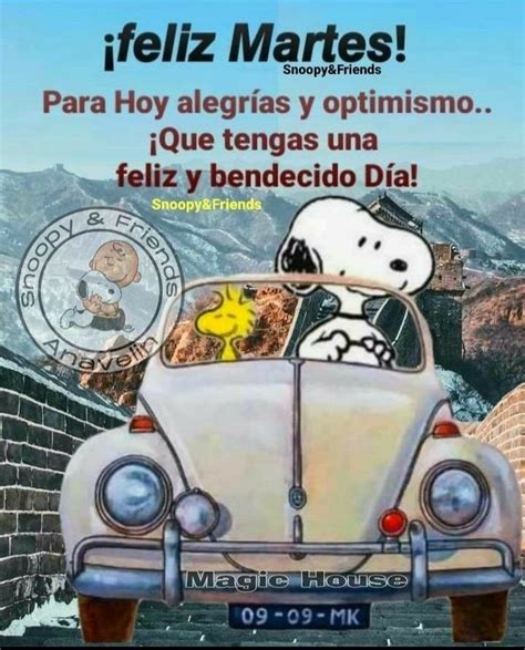 Pin De Conny Barrera En Martes Buenos Dias Con Snoopy Imágenes