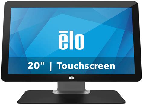 Elo 2002l 20 Touchscreen Monitor With Stand 1920 X 1080 10 Touch Black 20 Inch With Stand