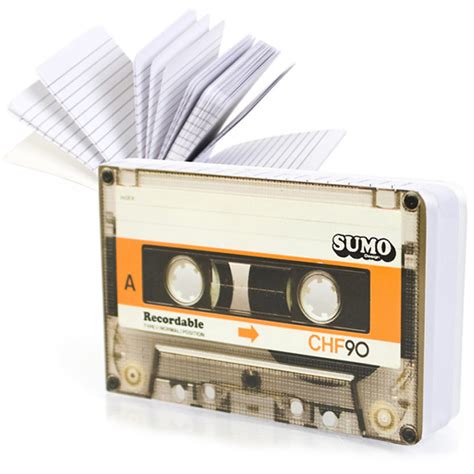 Cassette Notepad Geekalerts