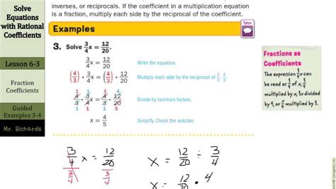 How To Solve Equations With Rational Coefficients Tessshebaylo