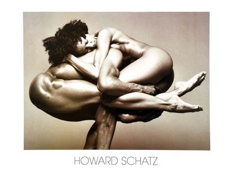 Naked Couple Dance Lift Horizontal By Howard Schatz Photographic Print Poster Plus