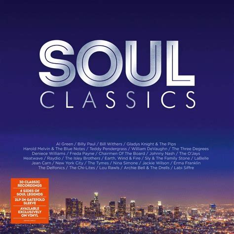 Various Artists Soul Classics Various Upcoming Vinyl January 25