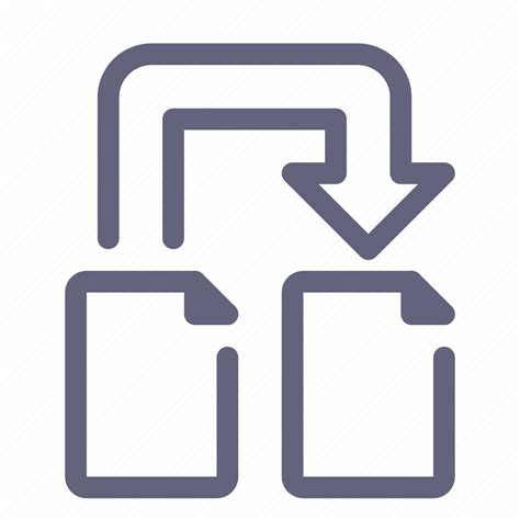 Copy Move File Icon Download On Iconfinder On Iconfinder