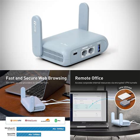 Dont Pay 120 Get A Gl Inet Beryl Ax Wi Fi 6 Travel Router With Vpn Support For 80 72 Shipped