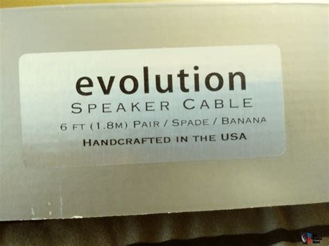 Voodoo Evolution Speaker Cable 6ft Reduced To 500 Delmake A Resonable