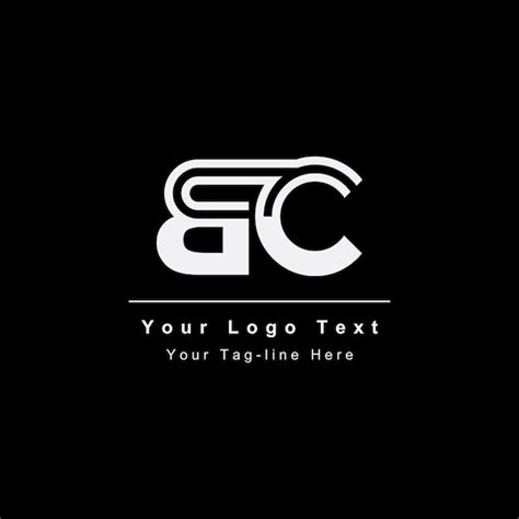 Premium Vector Initial Logo Bc Or Cb Logo Intial Design Template